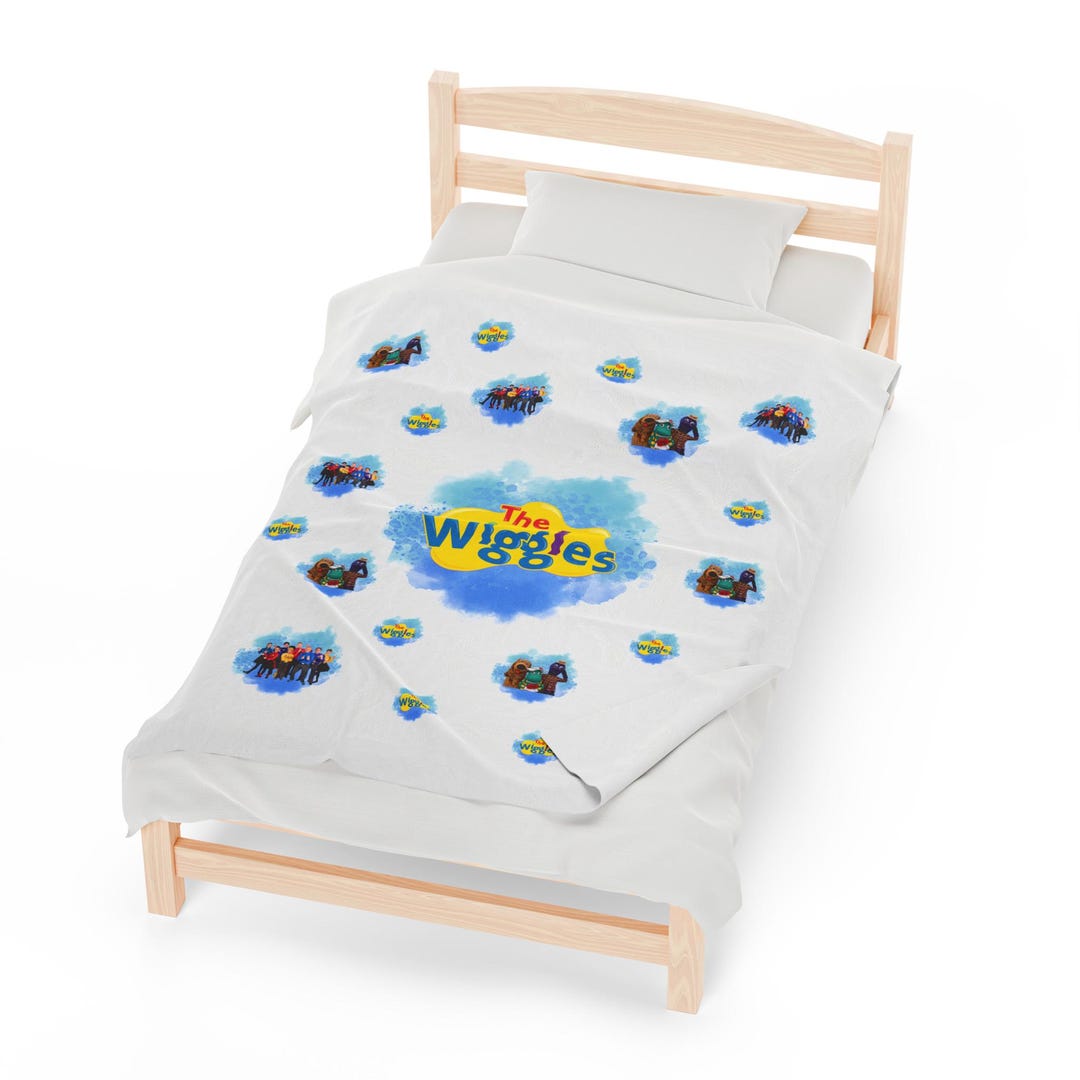 The Wiggles Kids TV Show Velveteen Plush Blanket, Wiggles Characters ...