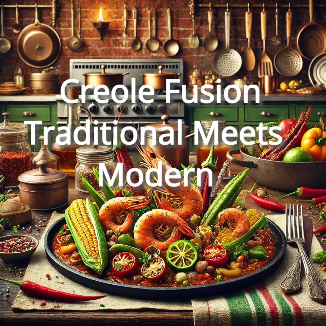 Creole Fusion: Traditional Meets Modern - Etsy