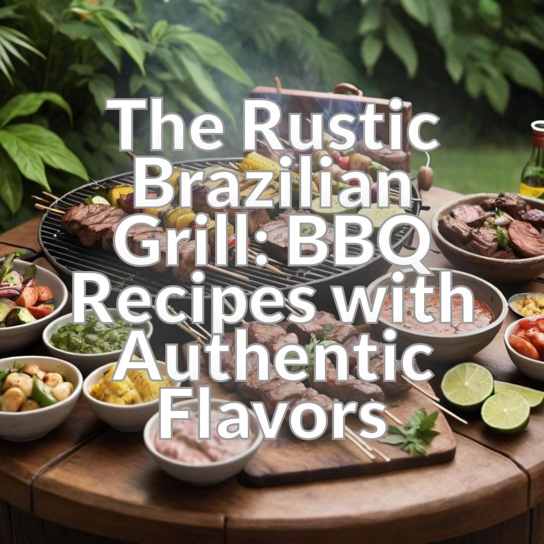 The Rustic Brazilian Grill: BBQ Recipes With Authentic Flavors - Etsy