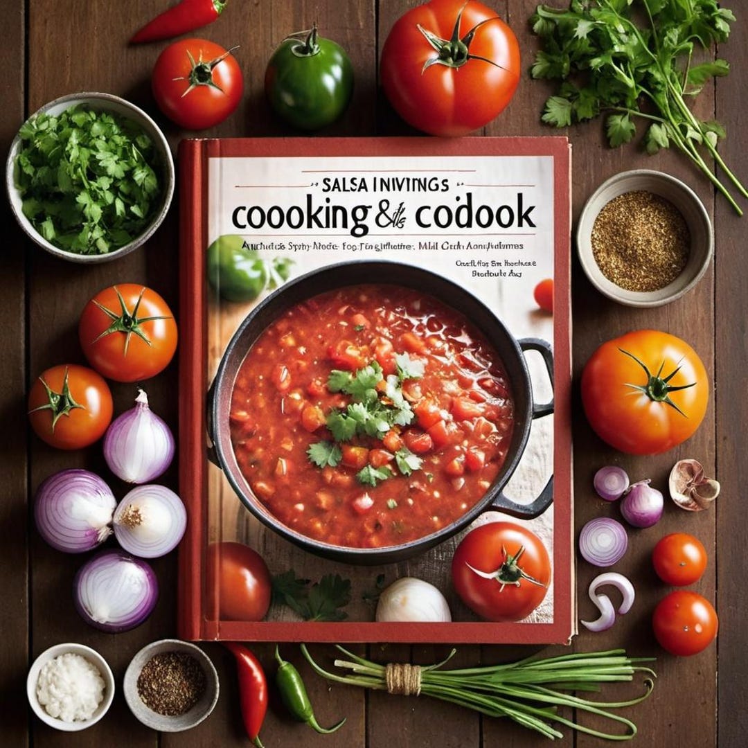 The Salsa Cookbook: Mild to Spicy Recipes for Every Palate - Etsy