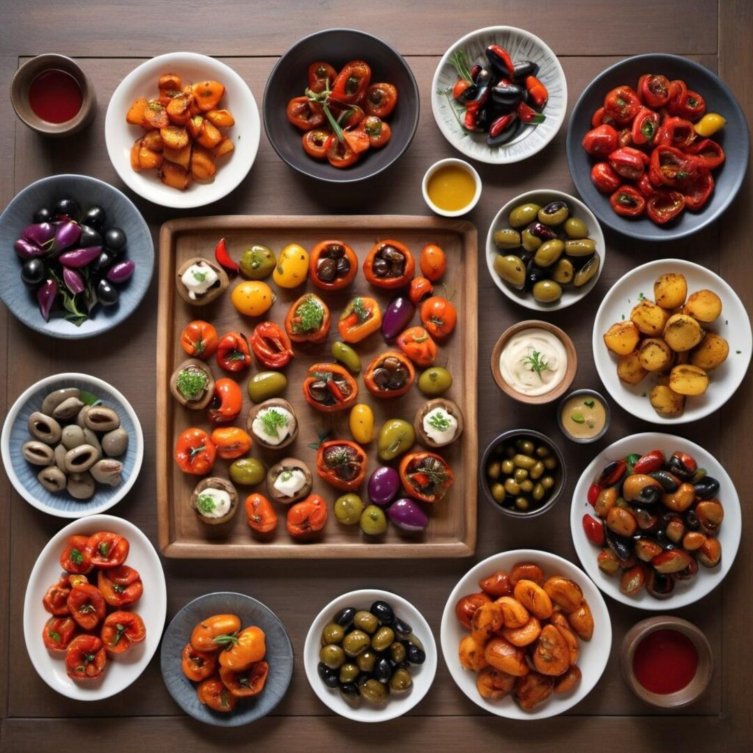 Vegetarian Tapas: Flavor-packed Small Plates (easy Recipes PDF) - Etsy