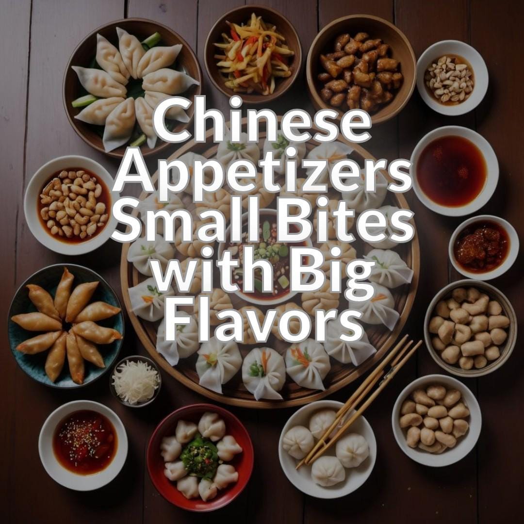 Chinese Appetizers: Small Bites With Big Flavors - Etsy