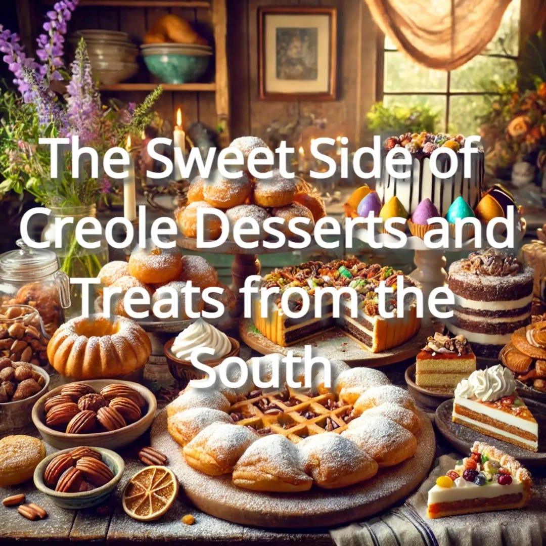 The Sweet Side of Creole: Desserts and Treats From the South - Etsy