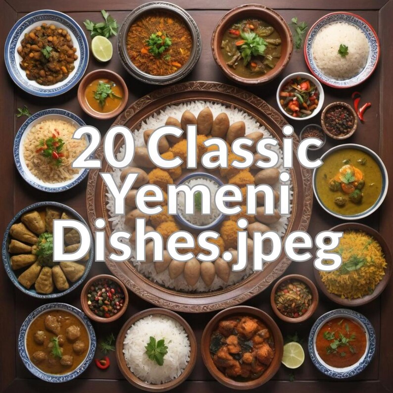 20 Classic Yemeni Dishes - Etsy
