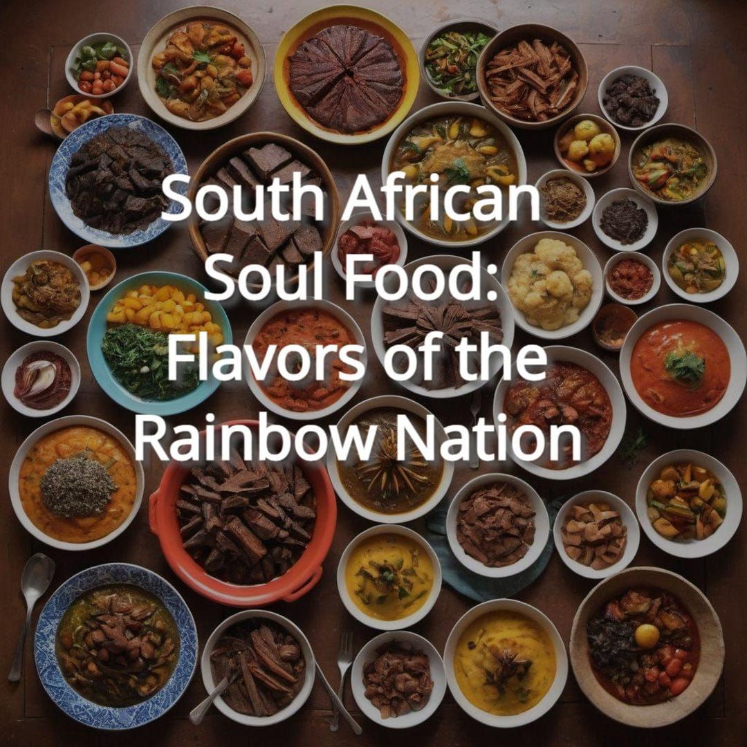 South African Soul Food: Flavors of the Rainbow Nation - Etsy