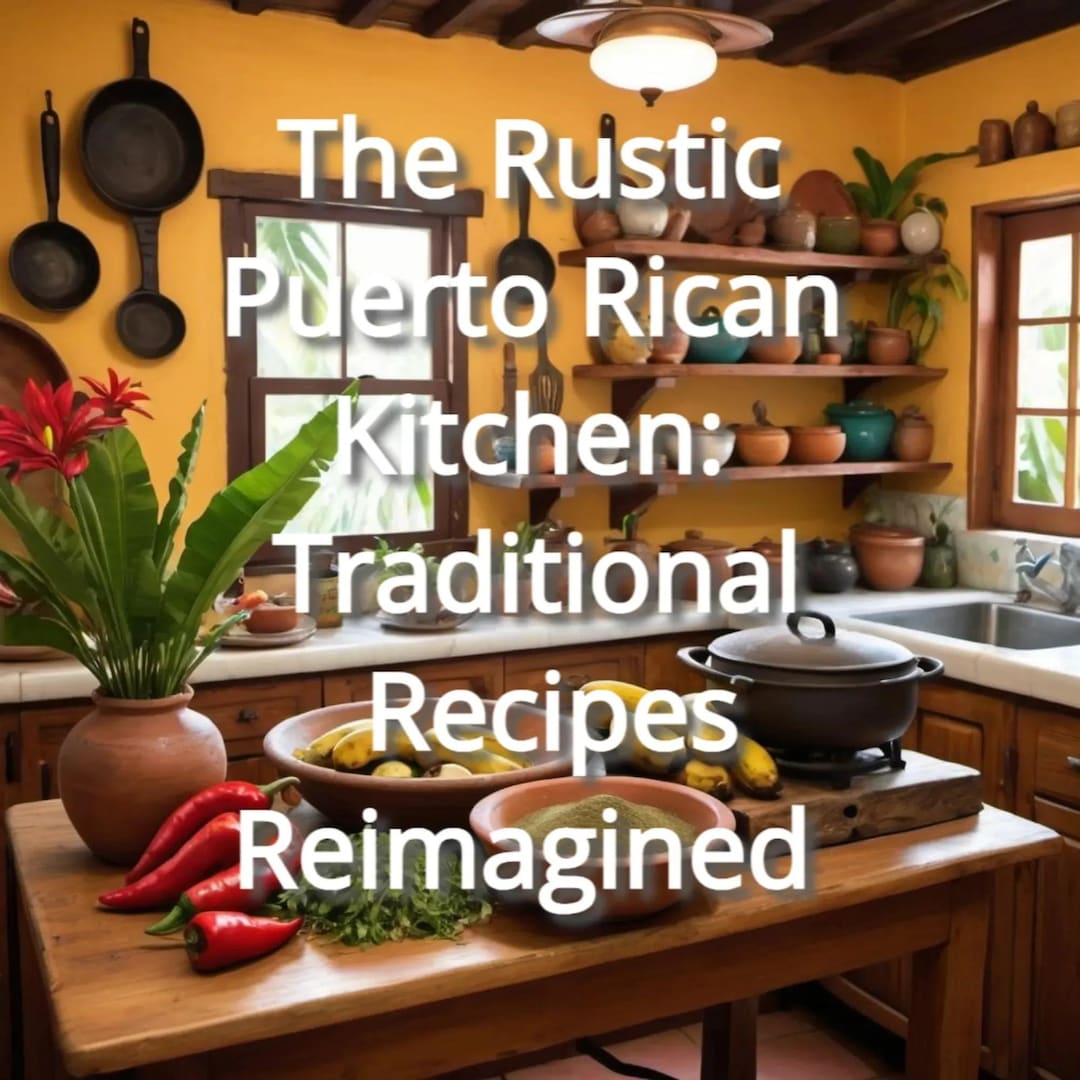 The Rustic Puerto Rican Kitchen: Traditional Recipes Reimagined - Etsy