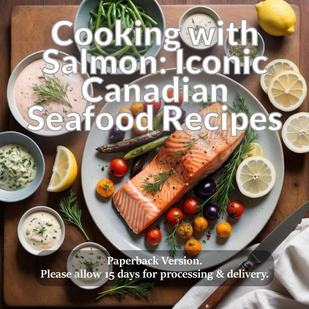 Salmon Cookbook - Classic and Modern Canadian Recipes - Etsy