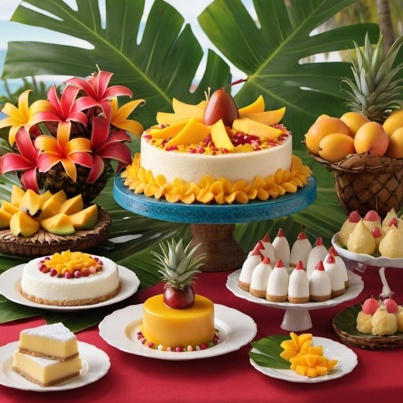 Tropical Sweets: Puerto Rican Desserts With a Twist - Etsy