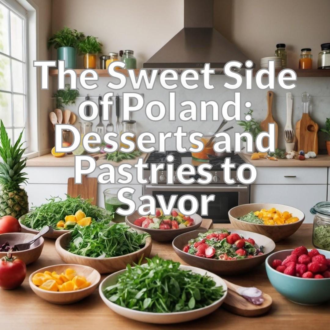 The Sweet Side of Poland: Desserts and Pastries to Savor - Etsy