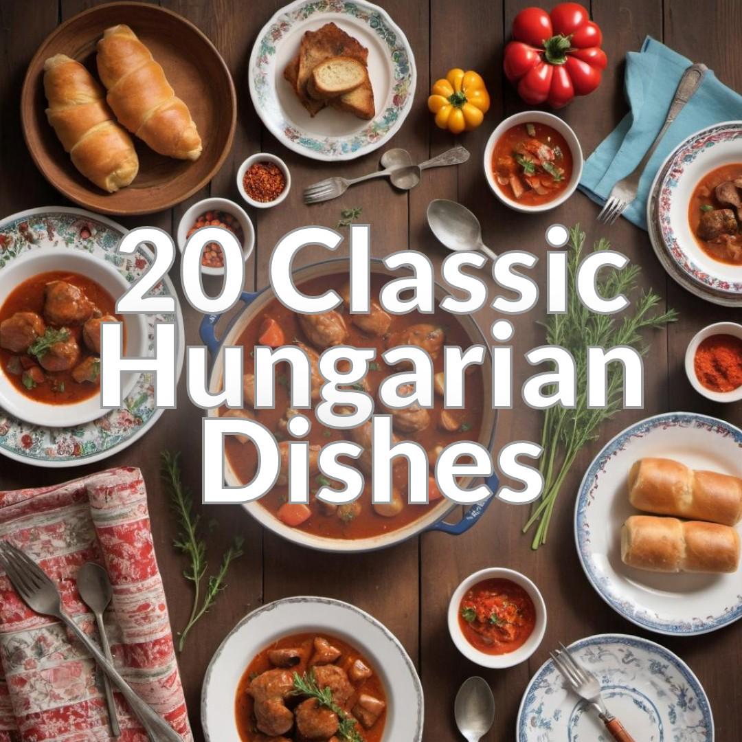 Hungarian Cooking Book: Classic Recipes From Hungary (goulash, Desserts ...
