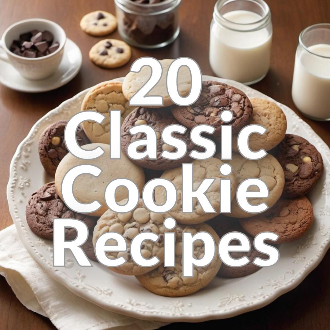 Classic Cookie Recipe Book: 20 Timeless Baking Favorites - Etsy