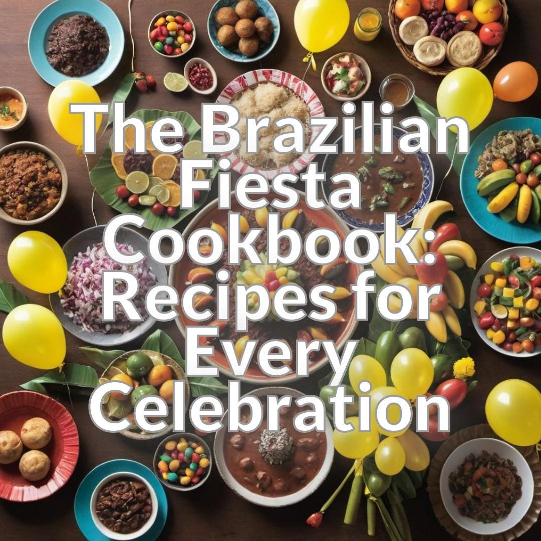 The Brazilian Fiesta Cookbook: Recipes for Every Celebration - Etsy