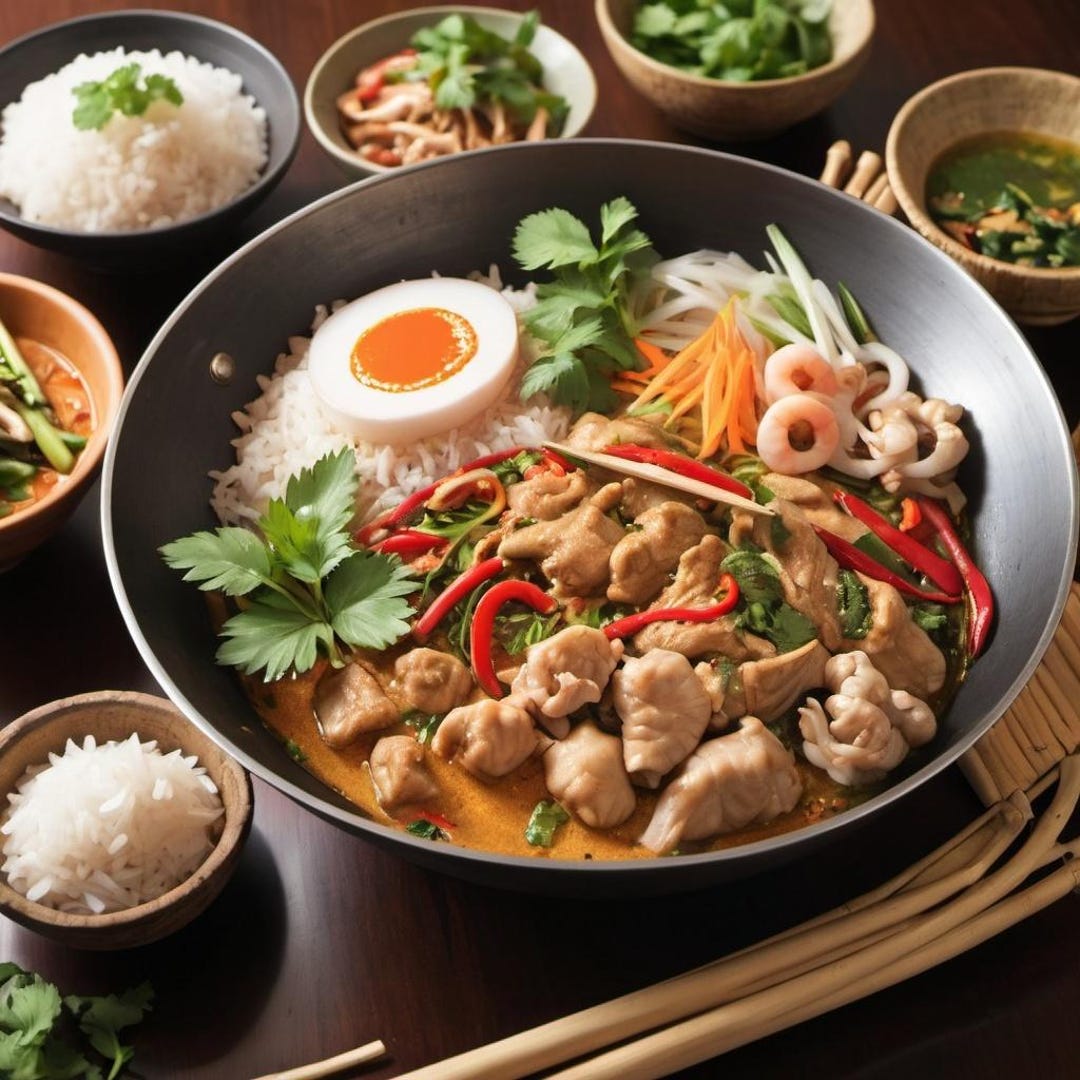 One Wok Wonders: Easy Thai Dishes for Every Meal - Etsy