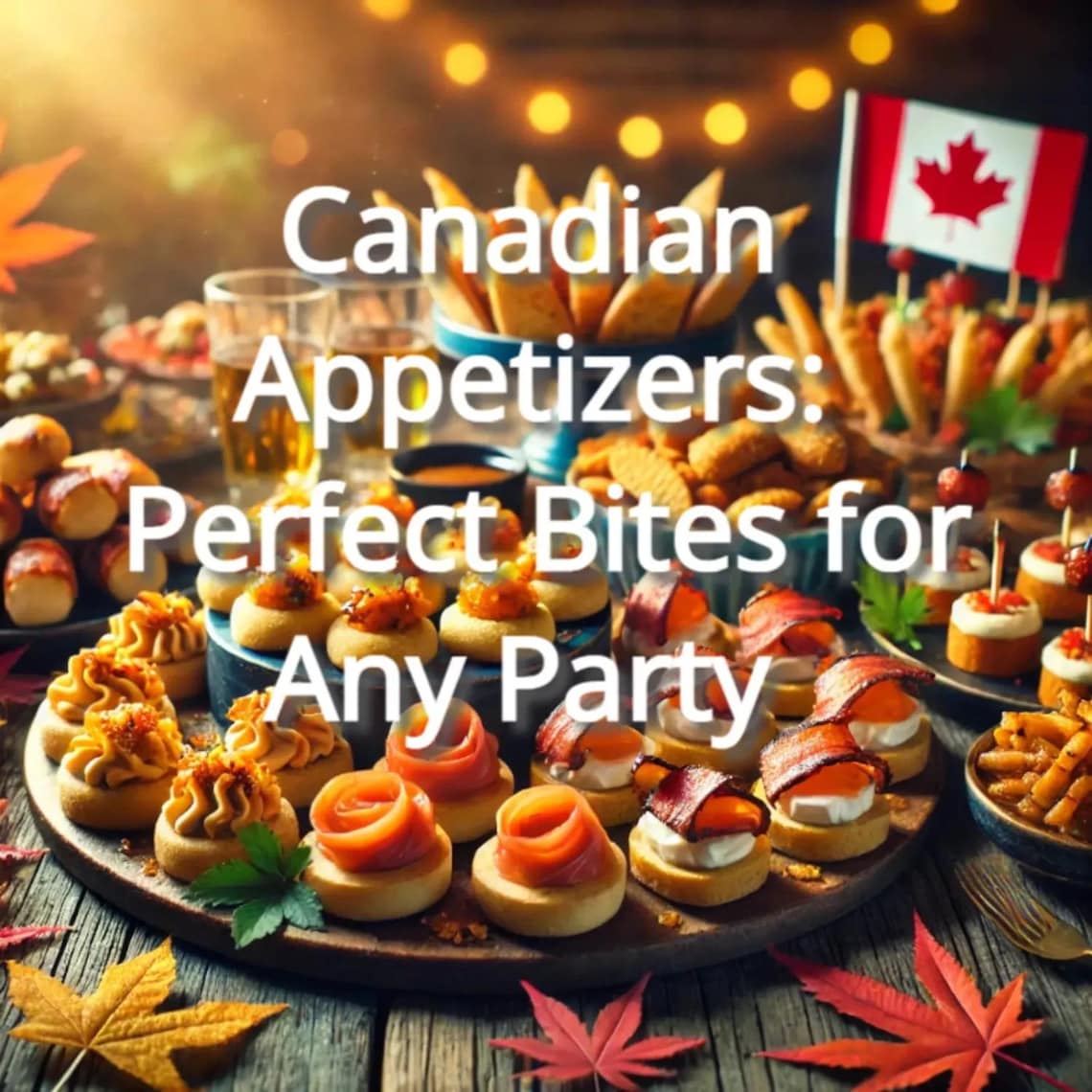 Canadian Appetizers: Perfect Bites for Any Party - Etsy Canada