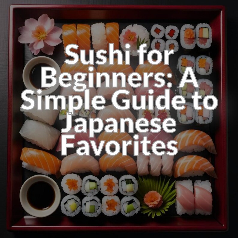 Sushi for Beginners: A Simple Guide to Japanese Favorites - Etsy