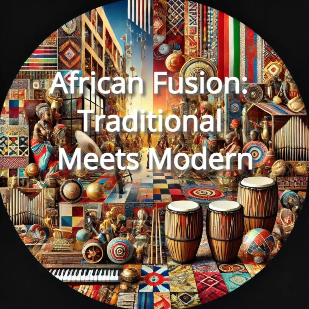 African Fusion: Traditional Meets Modern - Etsy