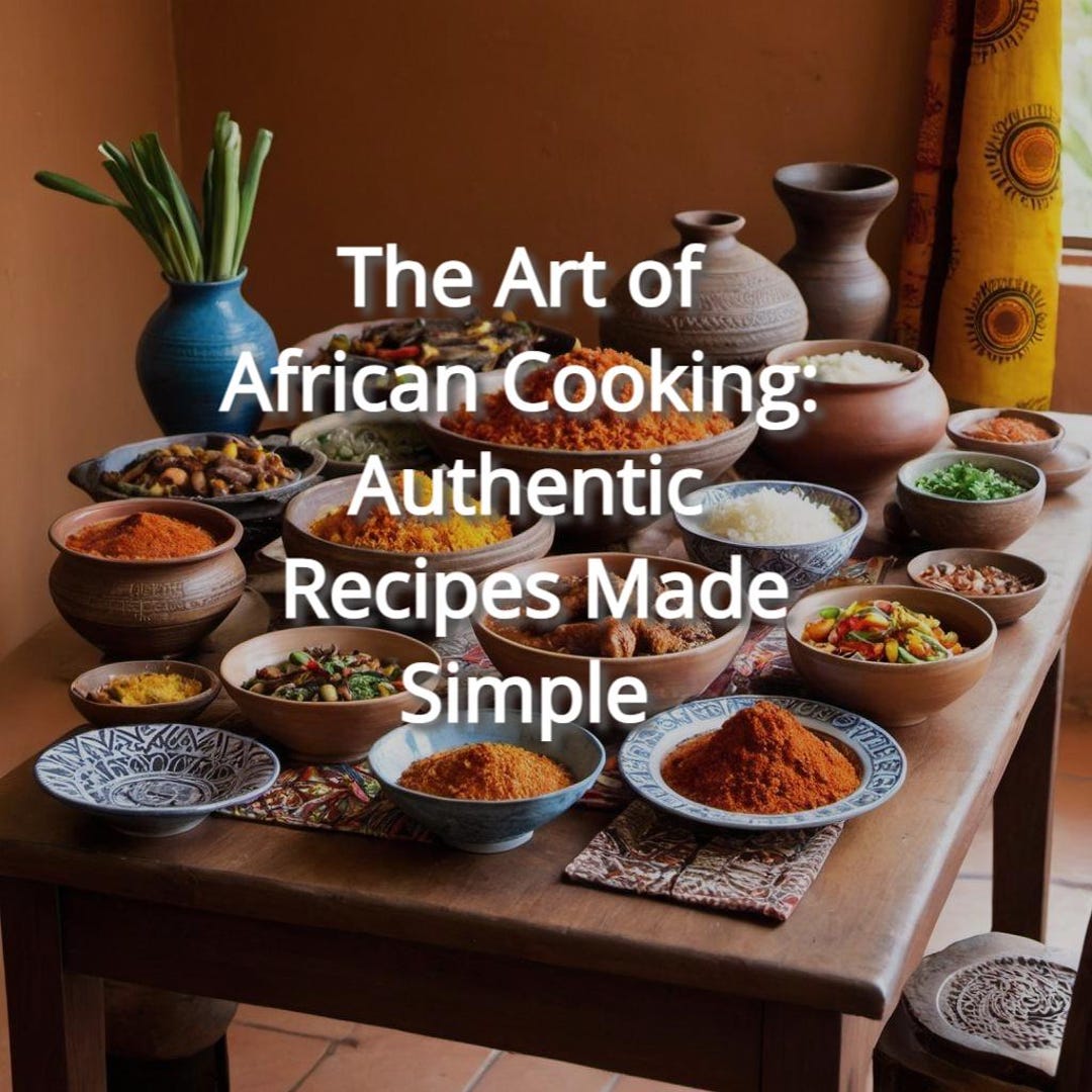 The Art of African Cooking: Authentic Recipes Made Simple - Etsy