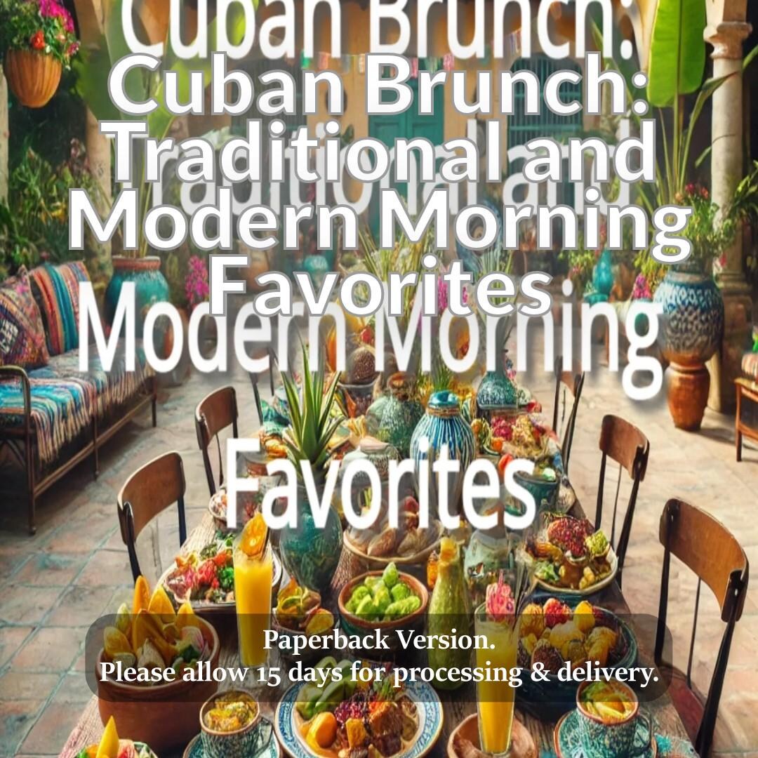 Cuban Brunch Cookbook: Traditional & Modern Recipes (digital PDF) - Etsy
