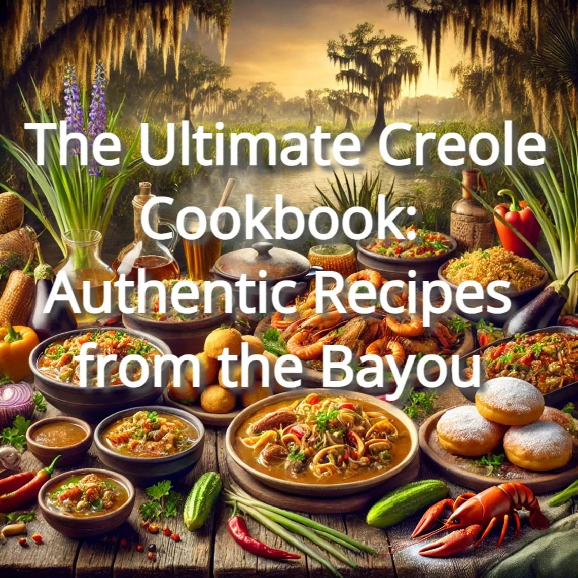 The Ultimate Creole Cookbook: Authentic Recipes From the Bayou - Etsy UK