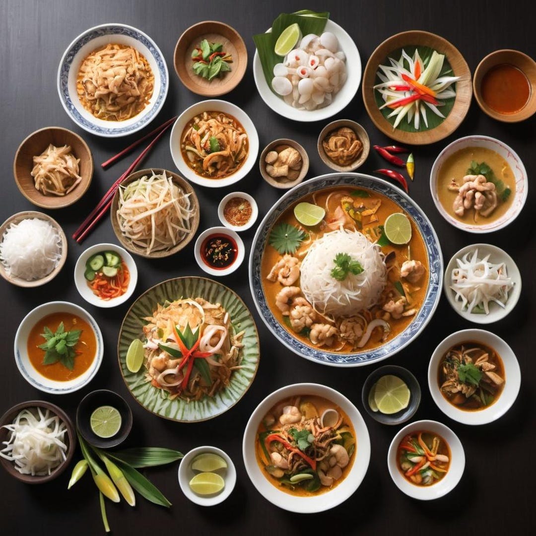 Thai Recipe Book: Classic Pad Thai and Panang Curry (digital Download ...