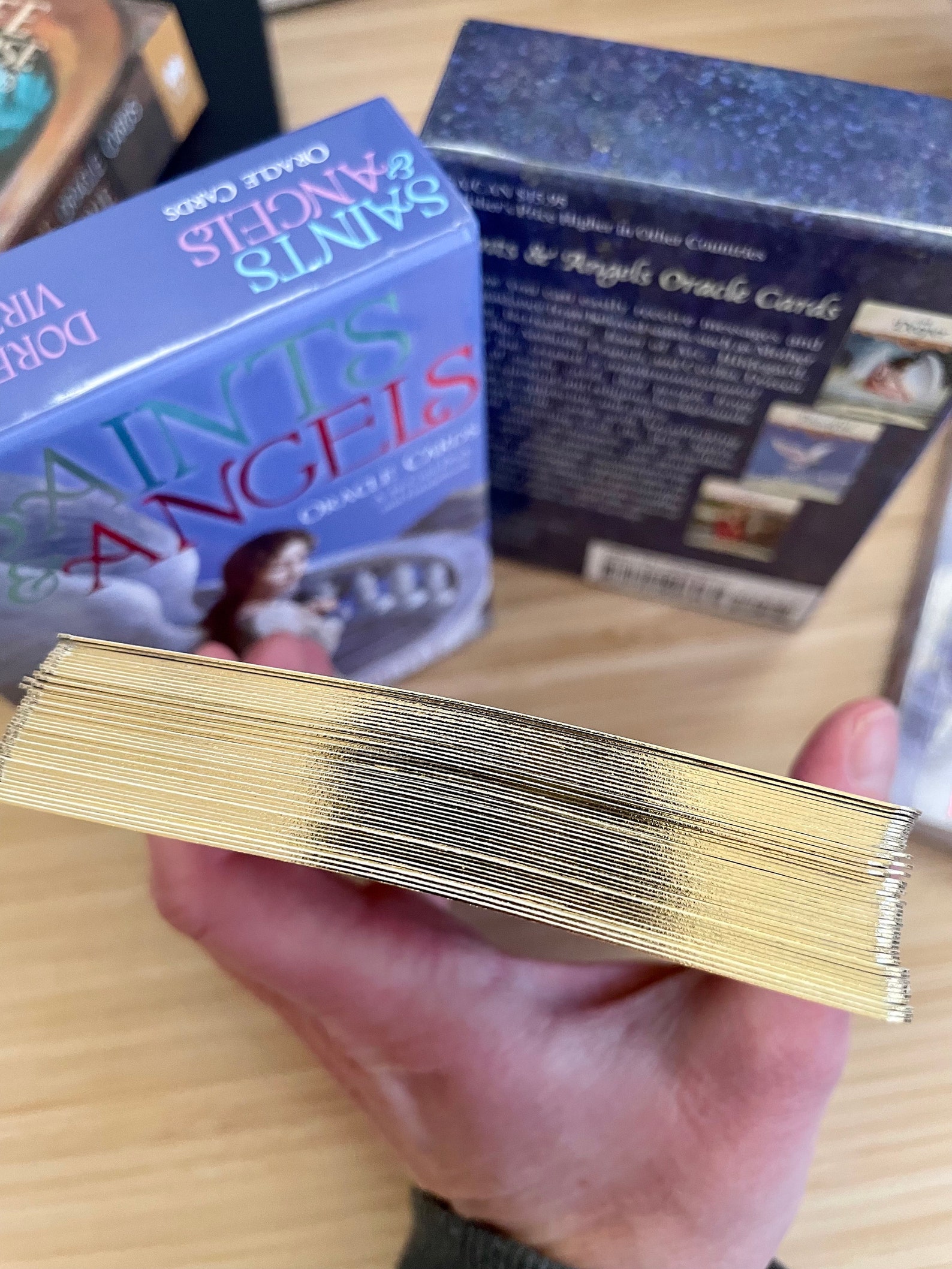 Saints And Angels Oracle Cards A 44 Card Deck And Guidebook Etsy