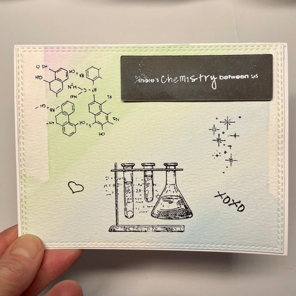 Chemistry Card - Etsy