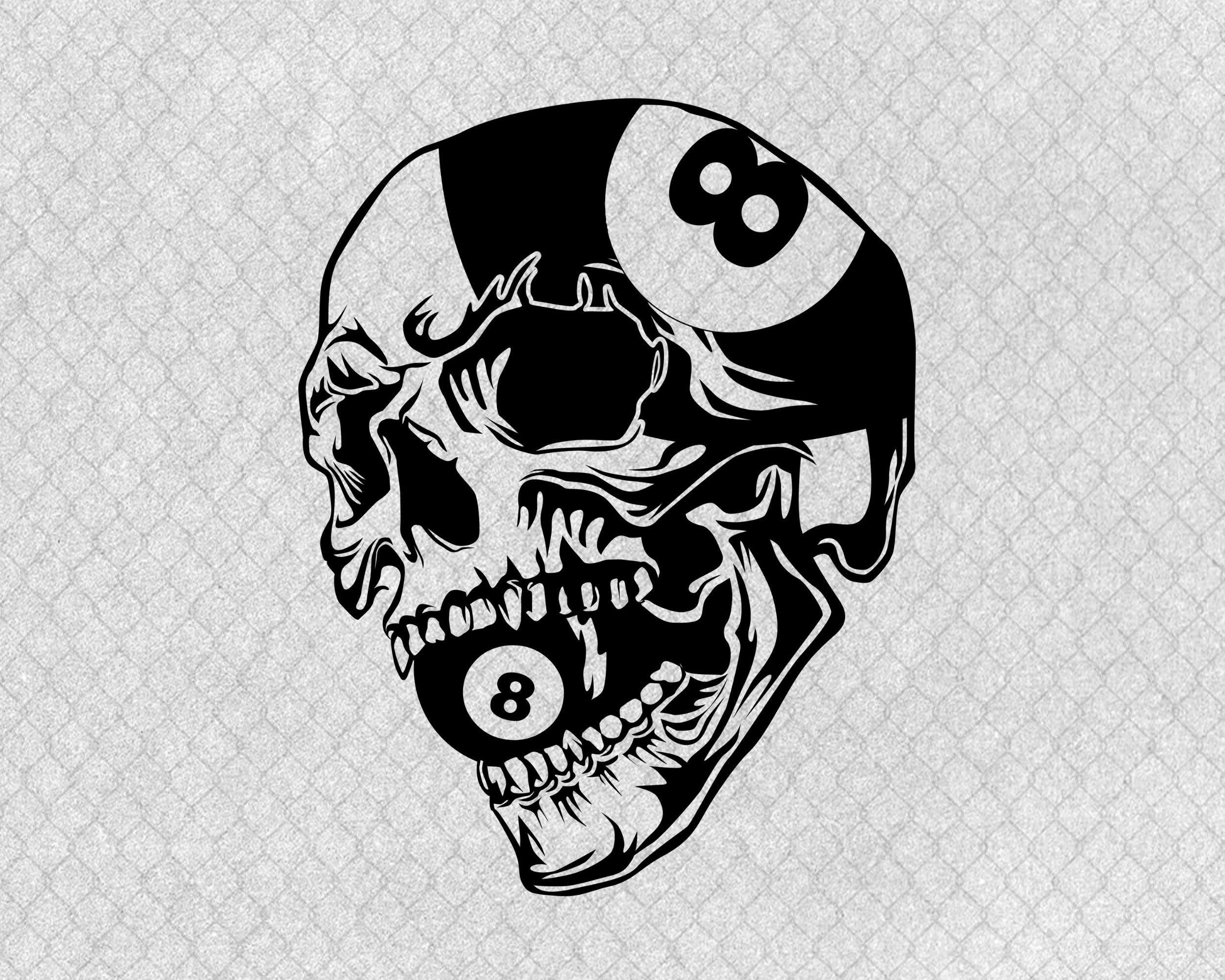 Gangster 8 ball tattoo designs - Dmhtattoos.com