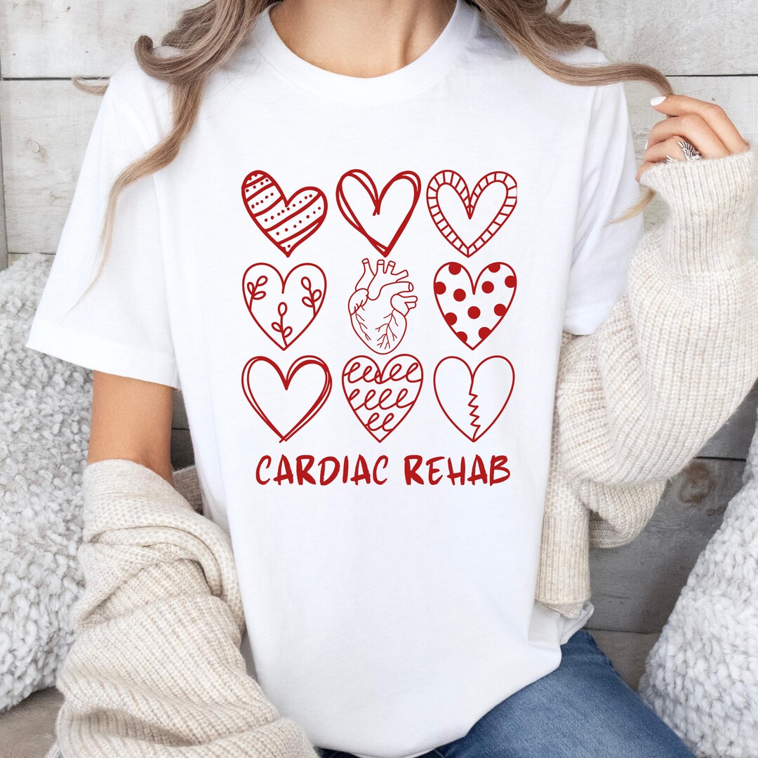 Cardiac Rehab Shirt, Heart Warrior Shirt, Cardiac Patient ...