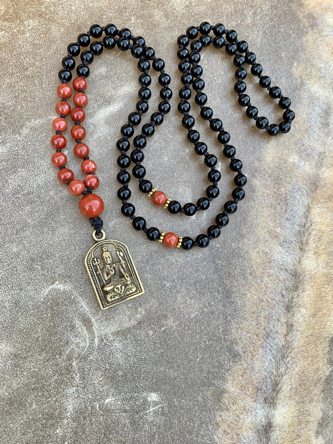 Yoga Gift for Yogi Men's Boho Necklace Shiva the Yogi Men's Boho ...