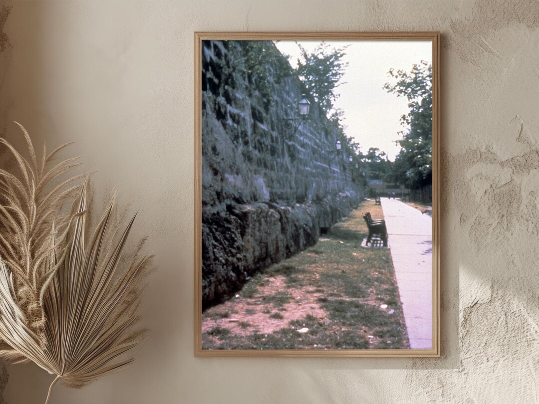 Framed Poster Cuba, Spanish Colonial Fort Wall Havana Cuba 1960s Art ...