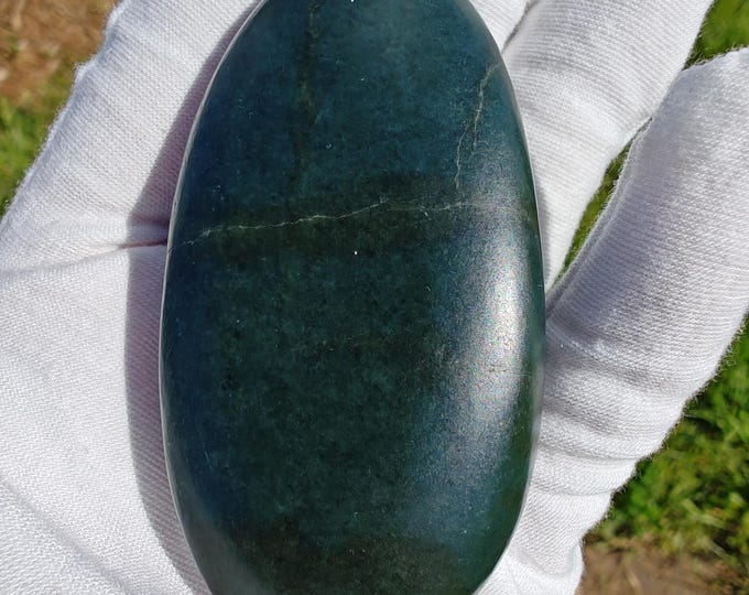 Real Nephrite Jade Palm Stones - Mac's Jade Stones - Etsy