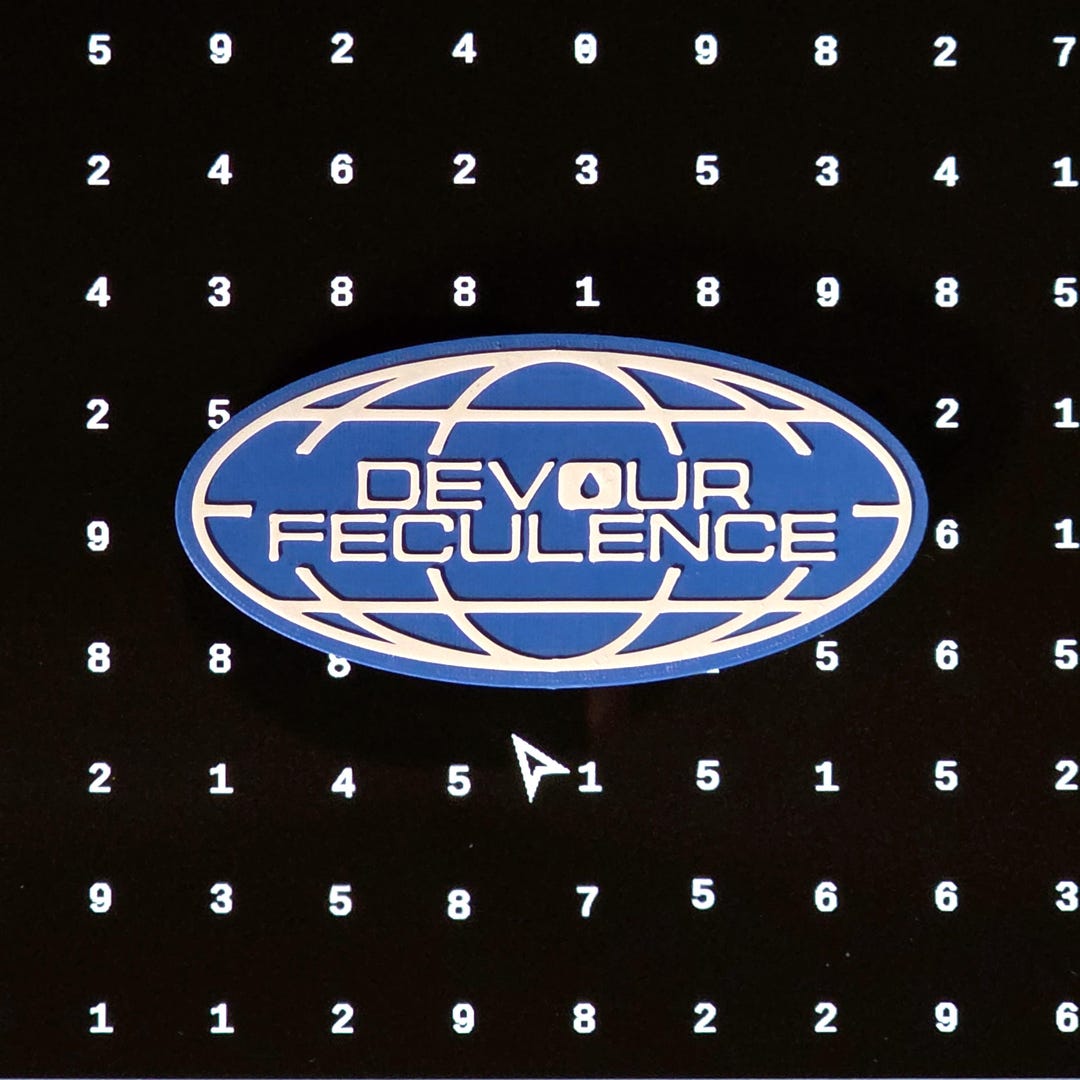 Devour Feculence Lumon Badge - Severance Seth Milchick - Pin or Magnet ...