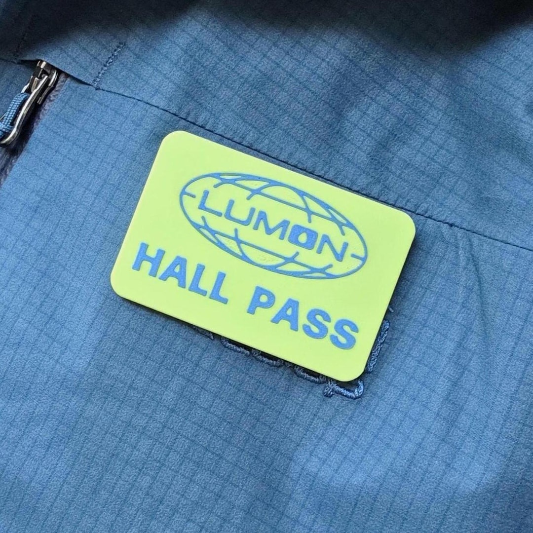 2 Pack Lumon Hall Pass Magnet Badges - Severance Prop Replica - Cosplay ...