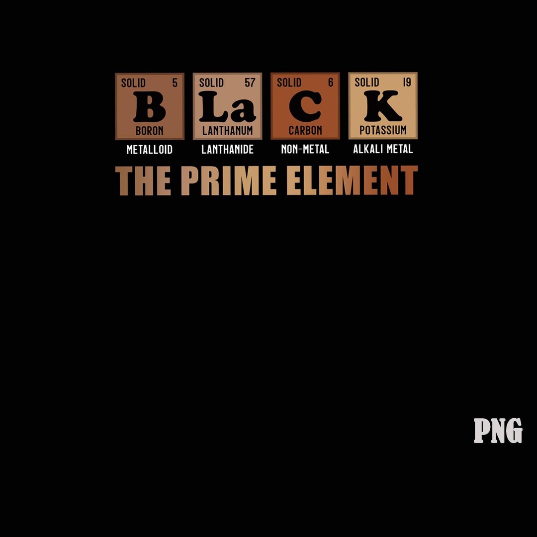 The Prime Elements Png, Black History Png, Black History Month PNG ...