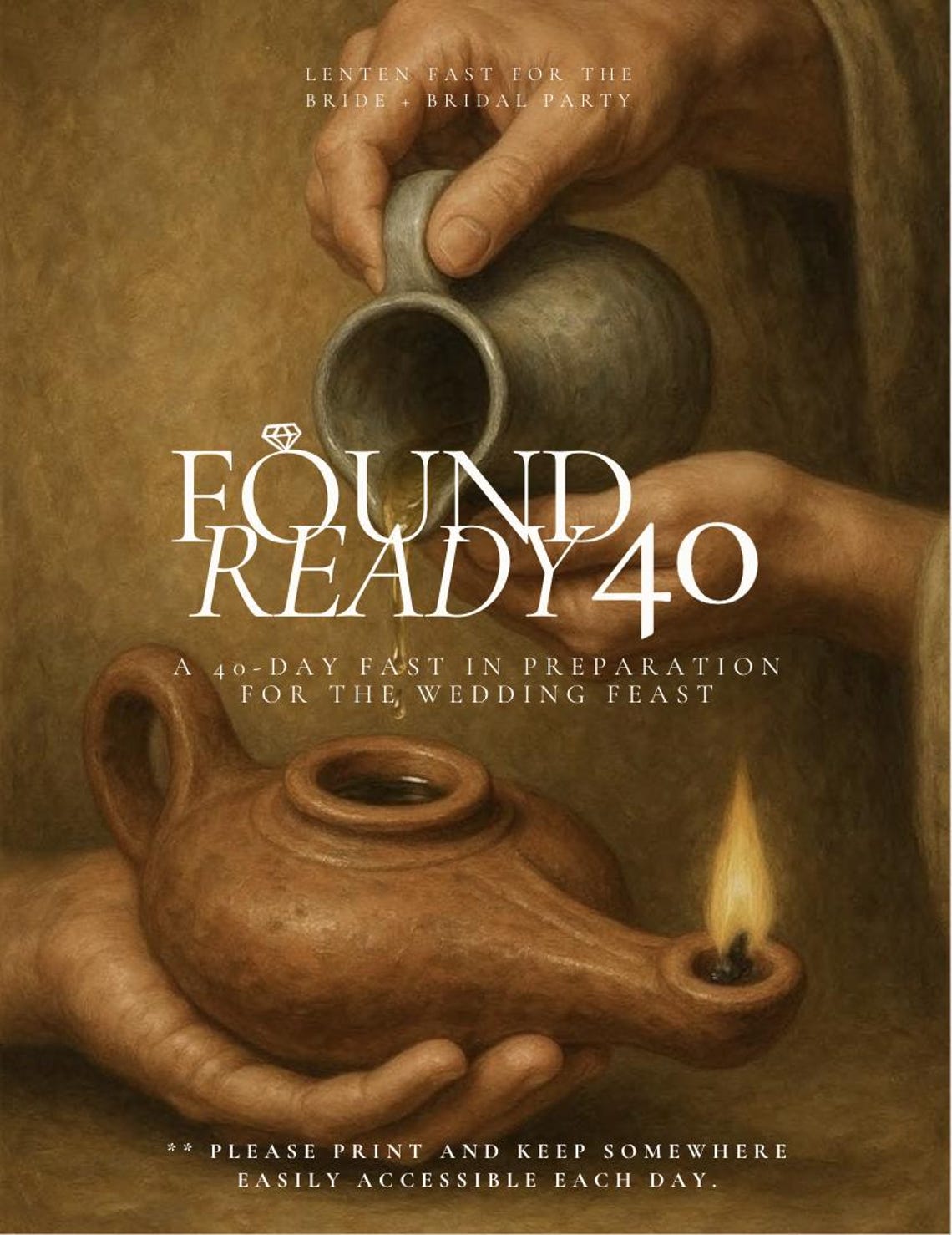 Found Ready 40: A 40-day Lenten Fast for Catholic Women - Etsy