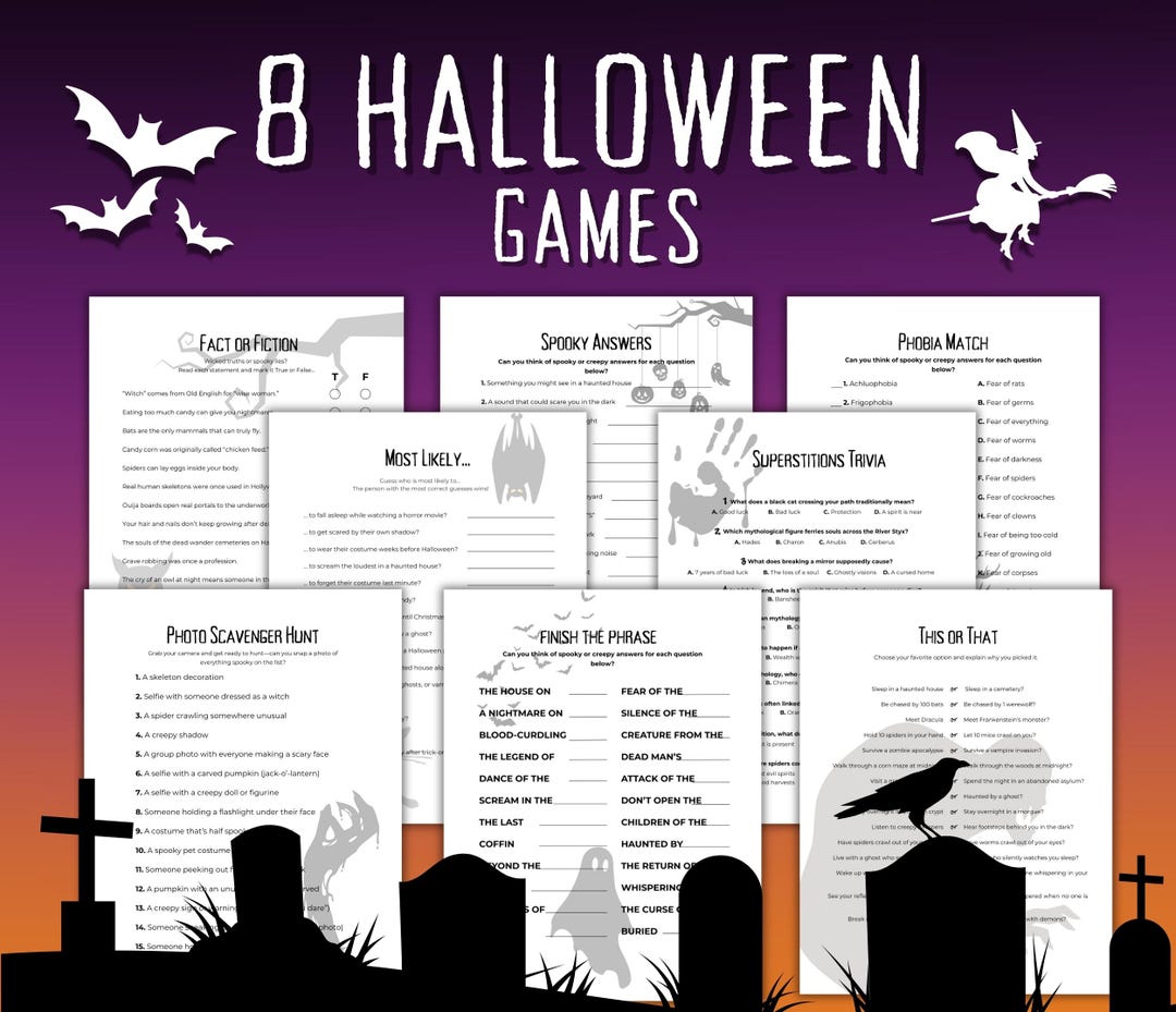 8 Halloween Games for Adults - Spooky Night Games for Halloween - 8 ...