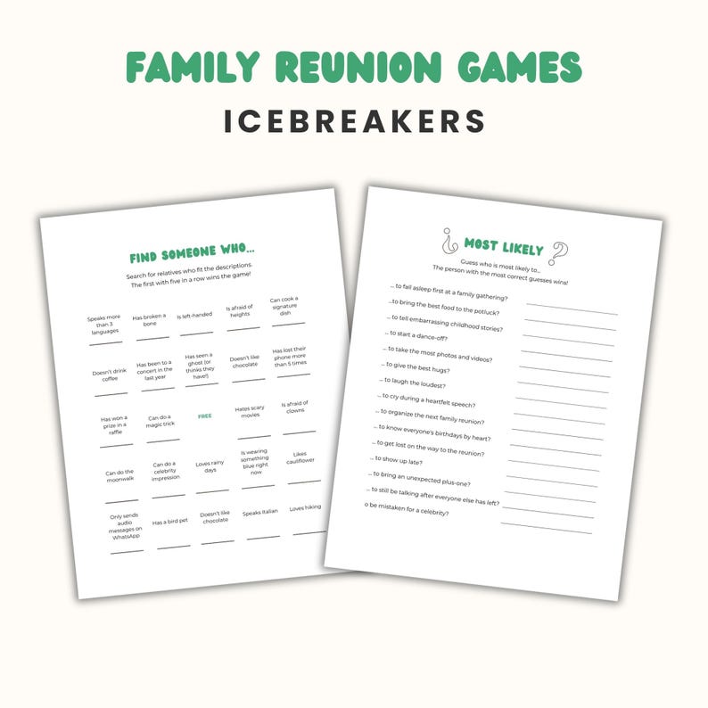 Icebreaker Games Printable Conversation Starters Icebreaker Get to Know ...