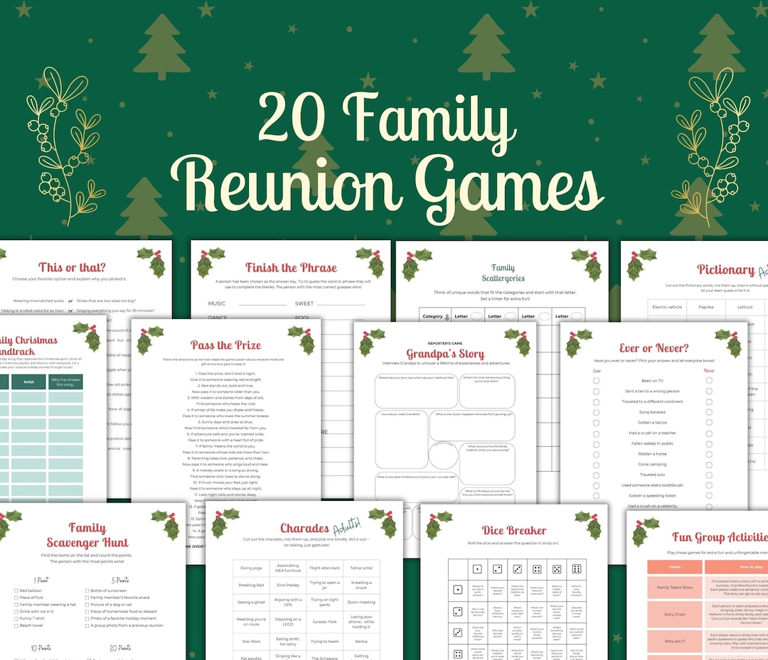 Christmas Games, Family Feud, Christmas Games for Groups Christmas ...
