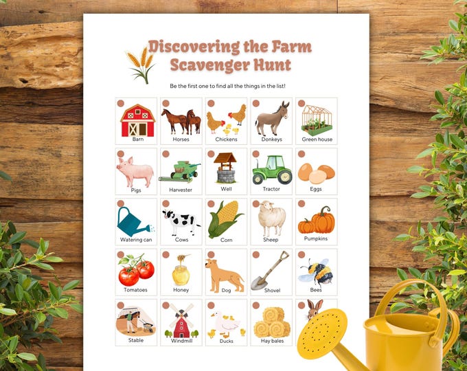 1980s Themed Scavenger Hunt List Collection - Etsy Canada