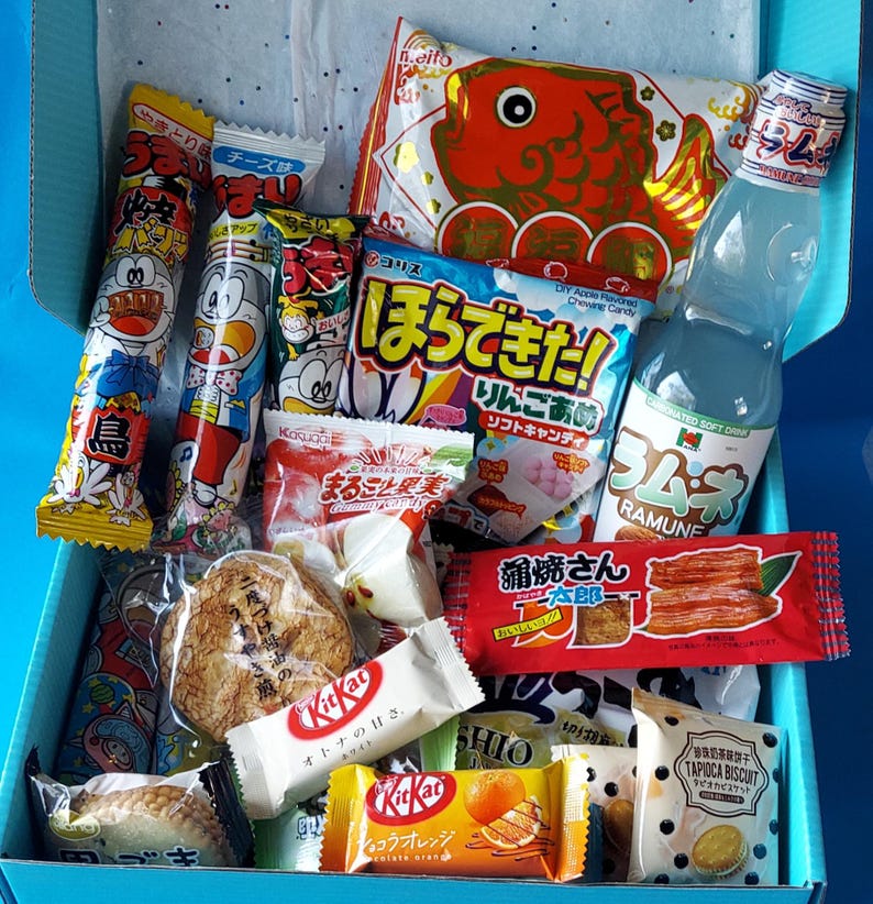 Japanese Assorted Snack Box - Candy Ramen Drink Snacks - Etsy