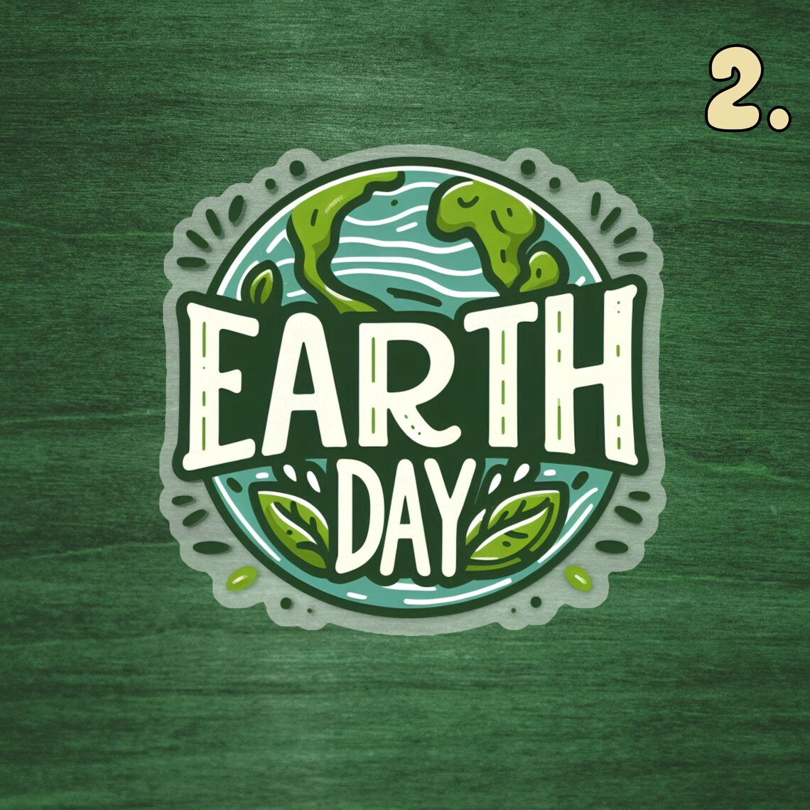 Earth Day Sticker, Eco-friendly Sticker, Laptop Decal, Bumper Sticker ...