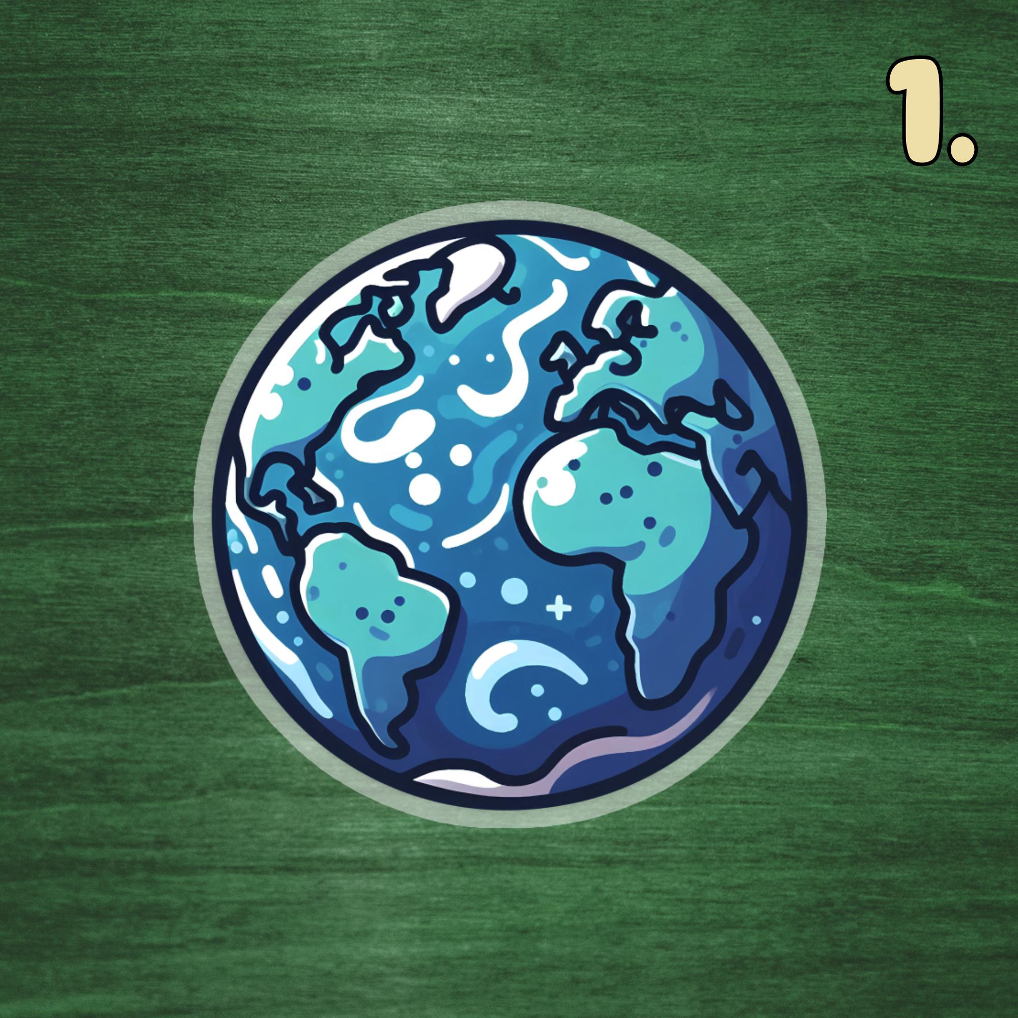 Earth Day Sticker, Eco-friendly Sticker, Laptop Decal, Bumper Sticker ...