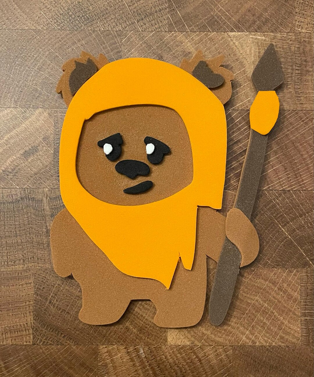 Layered Foam Kids Craft Ewok - Etsy
