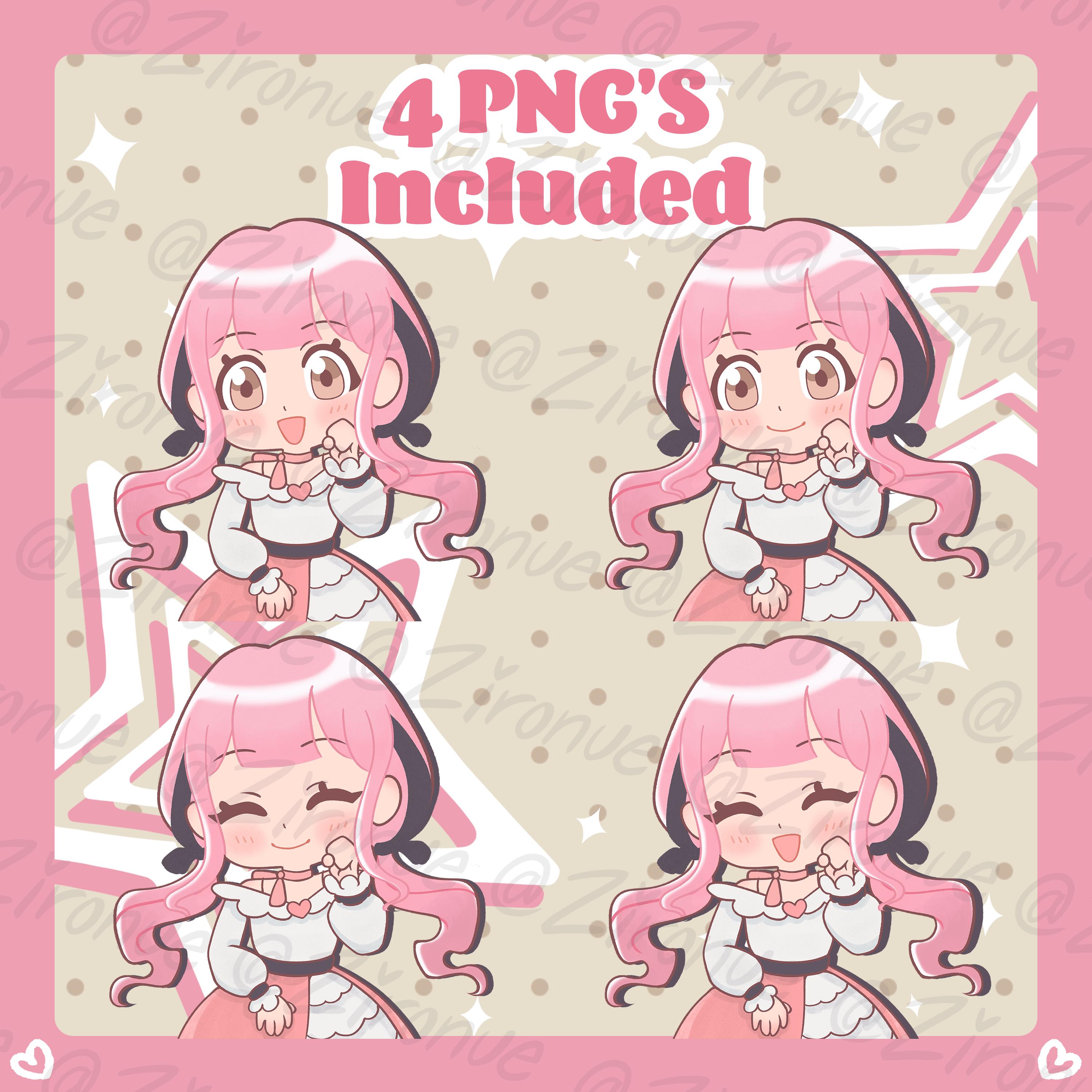 Pngtuber Infinity Nikki Avatar / Pngtuber Character / Streaming / 2D ...