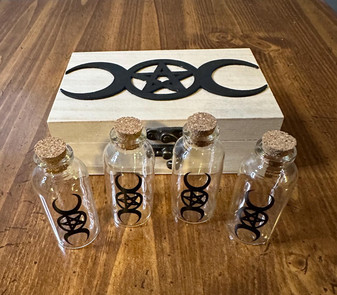 Triple Moon Protection Box - Etsy