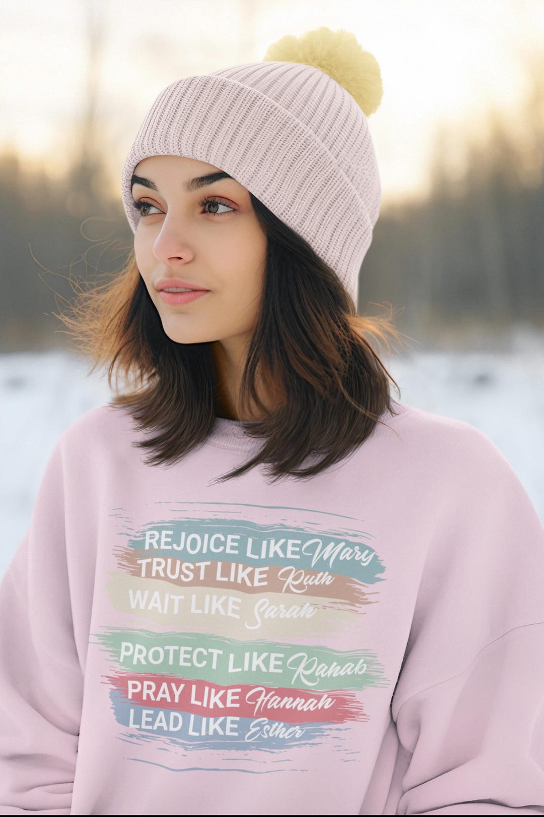 Powerful Women From Bible Christian Crewneck Sweatshirt, Strong Women ...