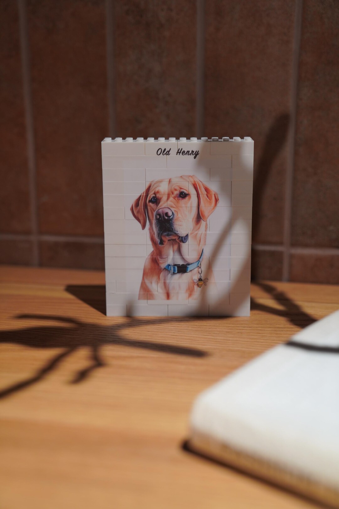 Custom Brick Photo Art Personalized Brick Portraits for People or Pets ...