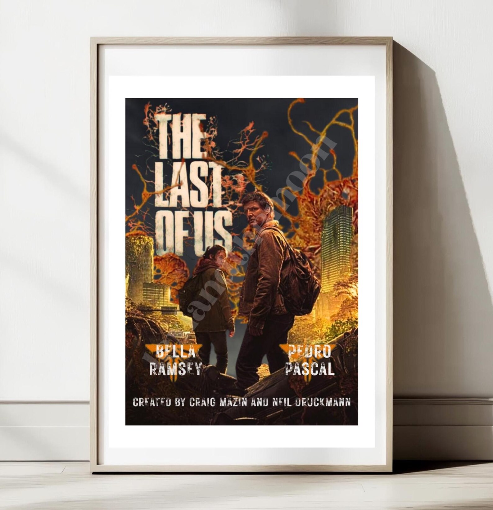 PRINTED* the Last of Us TLOU Hbo Tv Series Poster Wall Art | Joel ...
