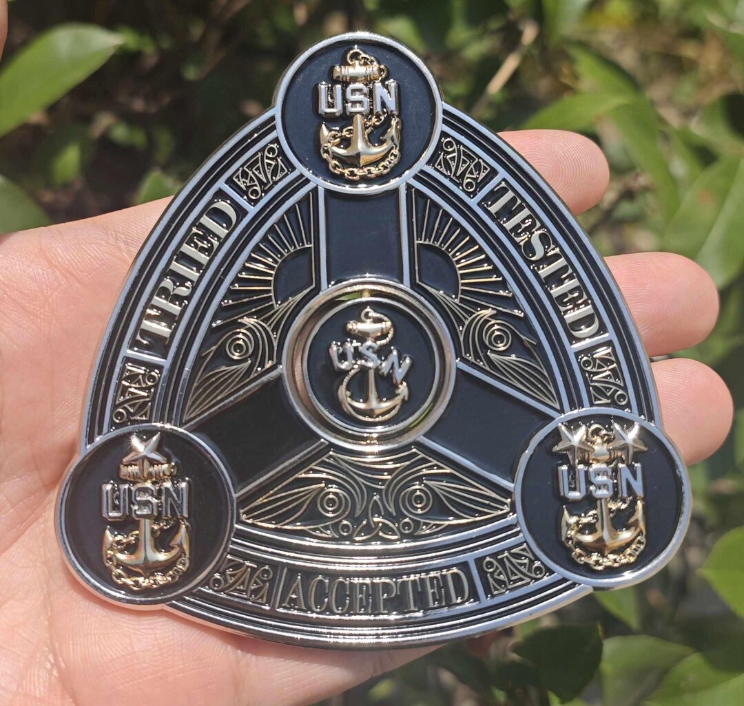 Ask the Chief Spinner Challenge Coin - Etsy