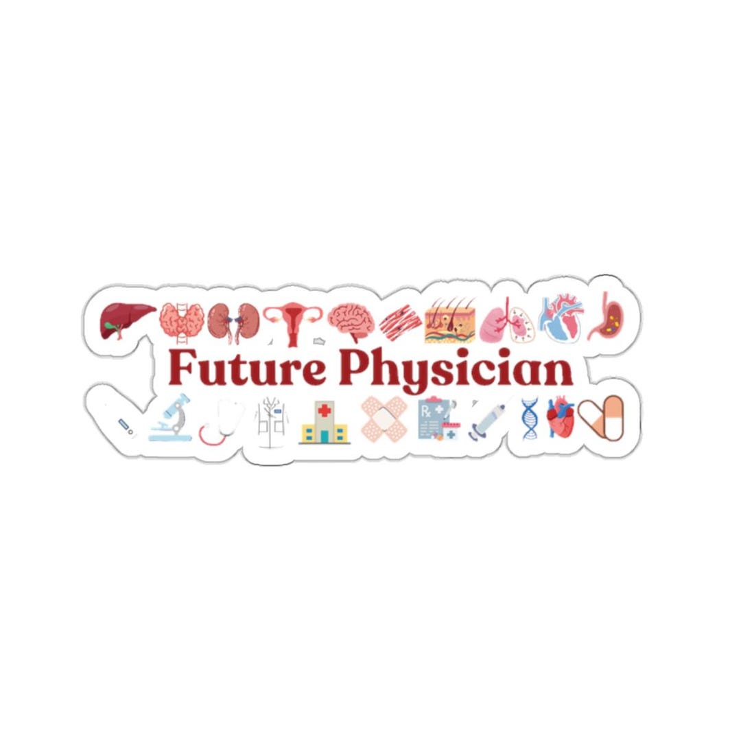 Future Physician Stickers - Medical Gifts for Graduation Surprises ...